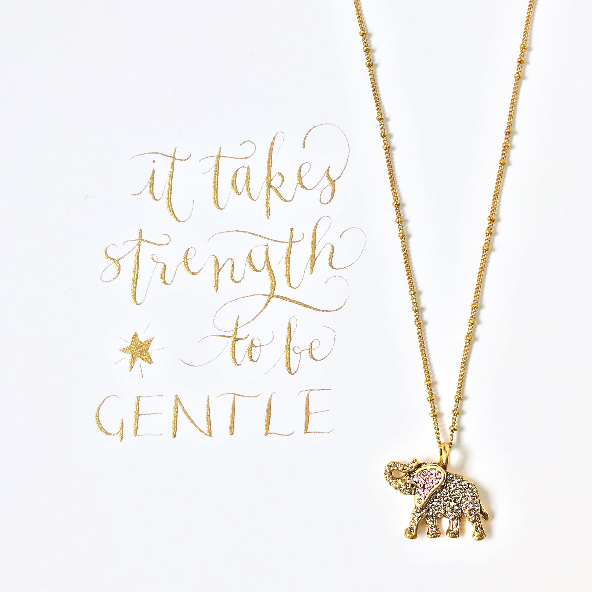 #SequinSayings - It Takes Strength to be Gentle... | Sequin