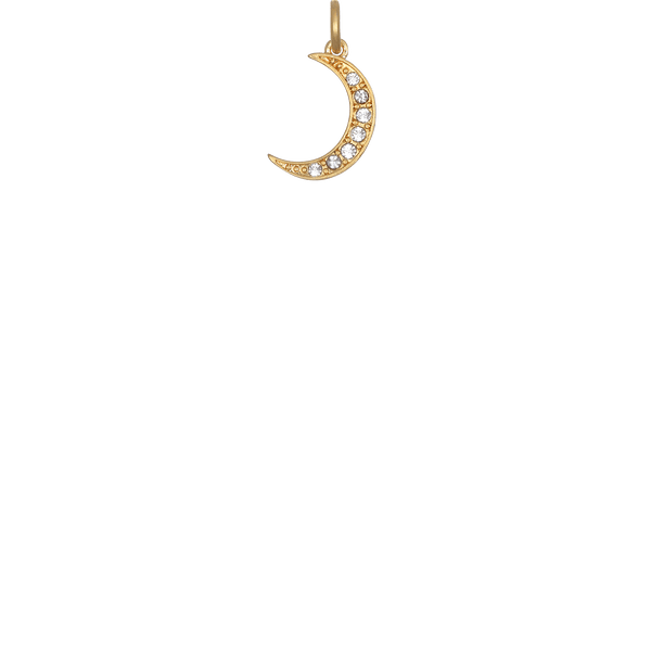 Mini Crescent Moon - Gold | Sequin
