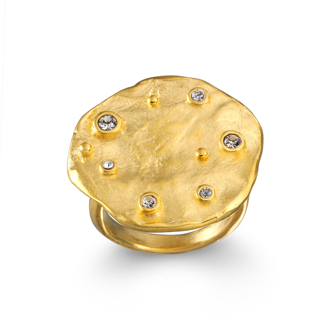 Ripple Disc Ring | Sequin